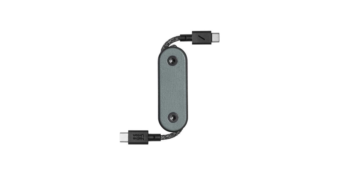 Native Union Cable USB-C to USB-C Zielony - kabel USB-C - Sklep iSpot.pl