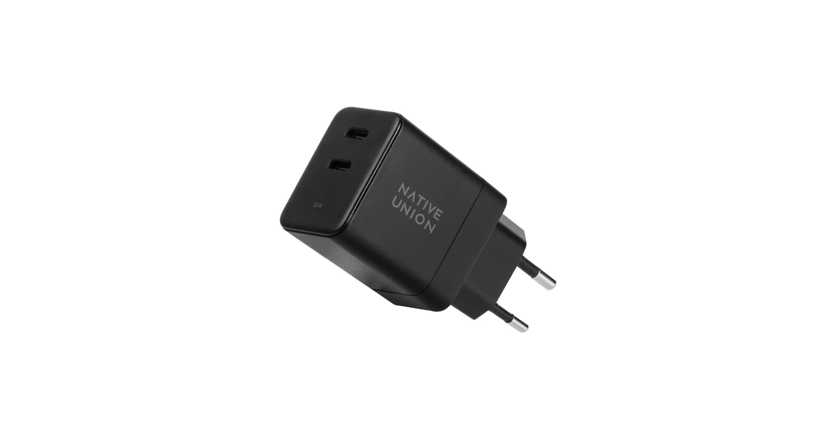 Native Union Fast Gan Charger Pd 35W Czarny - ładowarka sieciowa ...