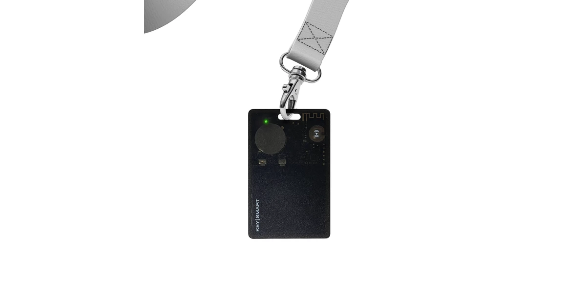 KeySmart Find My Wallet Przezroczysty - karta lokalizująca - Sklep iSpot.pl