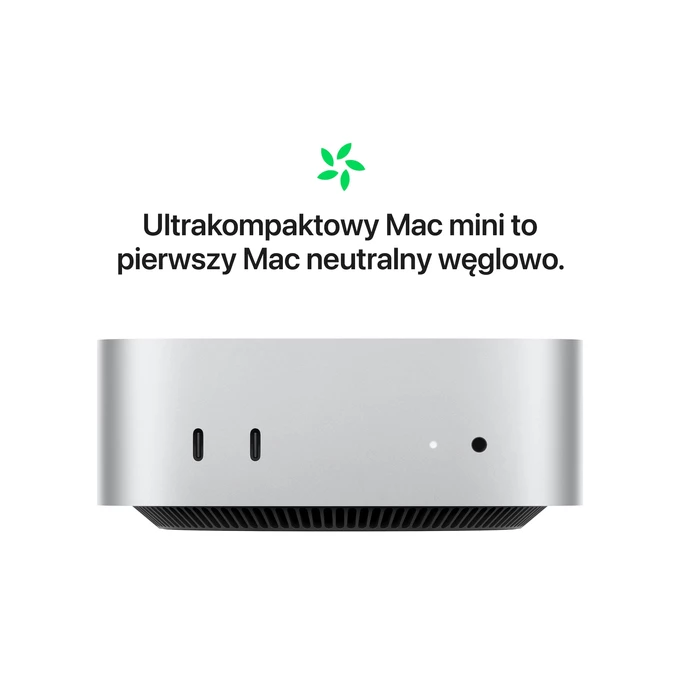 Apple Mac Mini, 12-rdzeniowy procesor Apple M4 Pro (GPU 16 rdzeni), Ram ...