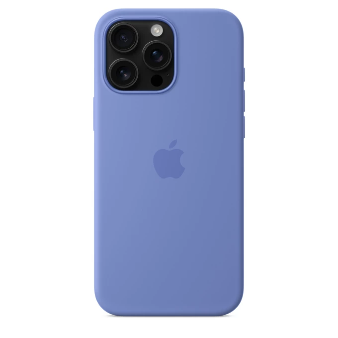 Apple iPhone 16 Pro Max Silicone Case with MagSafe - Periwinkle - Sklep ...