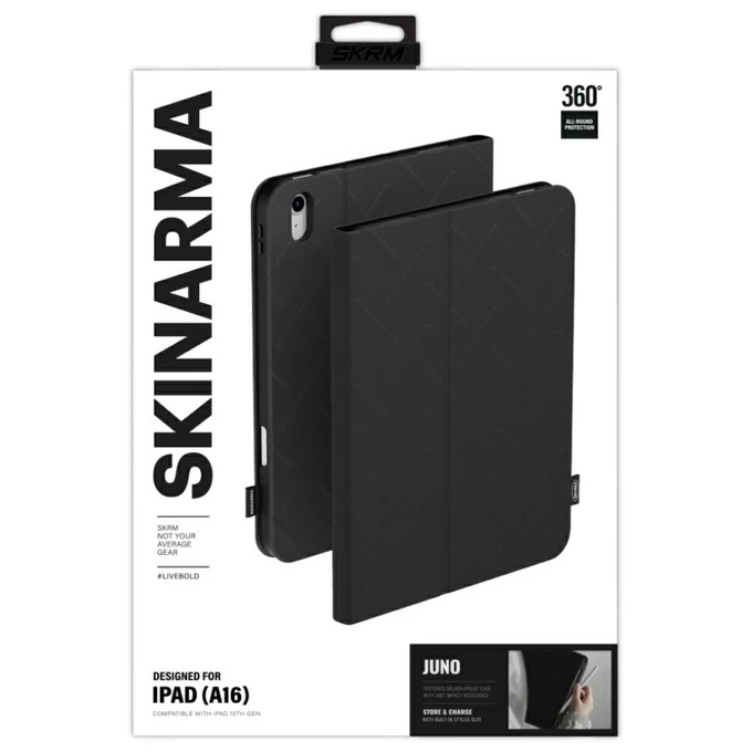 Skinarma Juno czarny - etui iPad 11" A16 (2025) - Sklep iSpot.pl