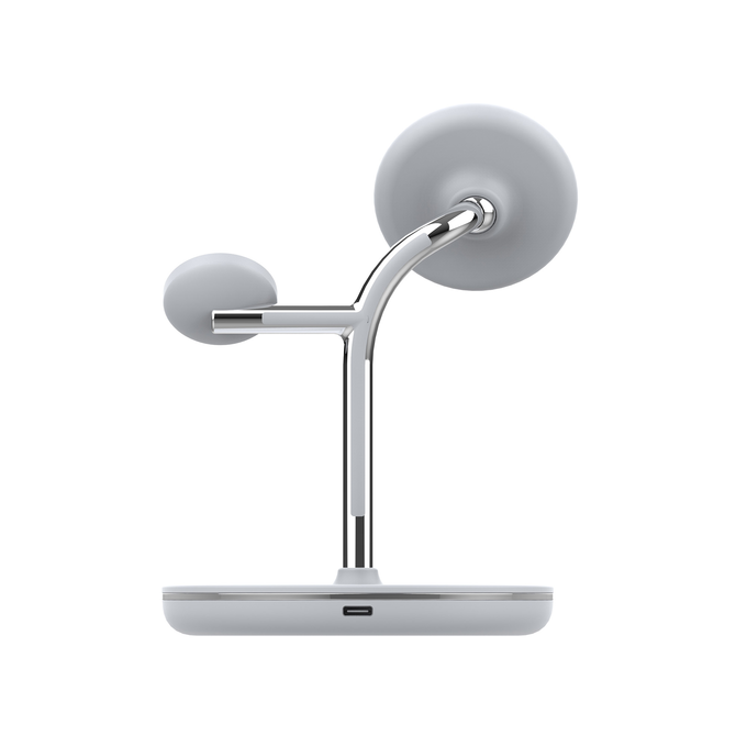 B.On 3-in-1 Magnetic Wireless Charger Magsafe White - ładowarka indukcyjna - Sklep iSpot.pl