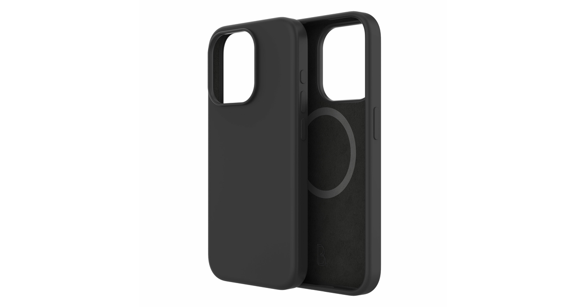 B.Safe Magnetic Silicon Case Black - etui iPhone 15 Pro Max - Sklep iSpot.pl