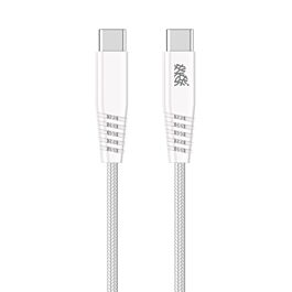 B.On Cotton USB-C to USB-C 2m 80W White - kabel USB-C - Sklep iSpot.pl